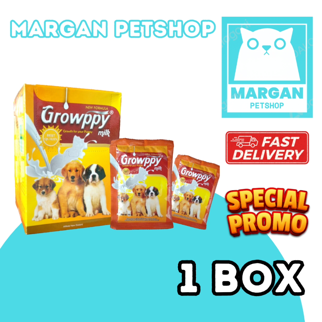 Jual Susu Anjing Growpy Milk 1 Box | Shopee Indonesia