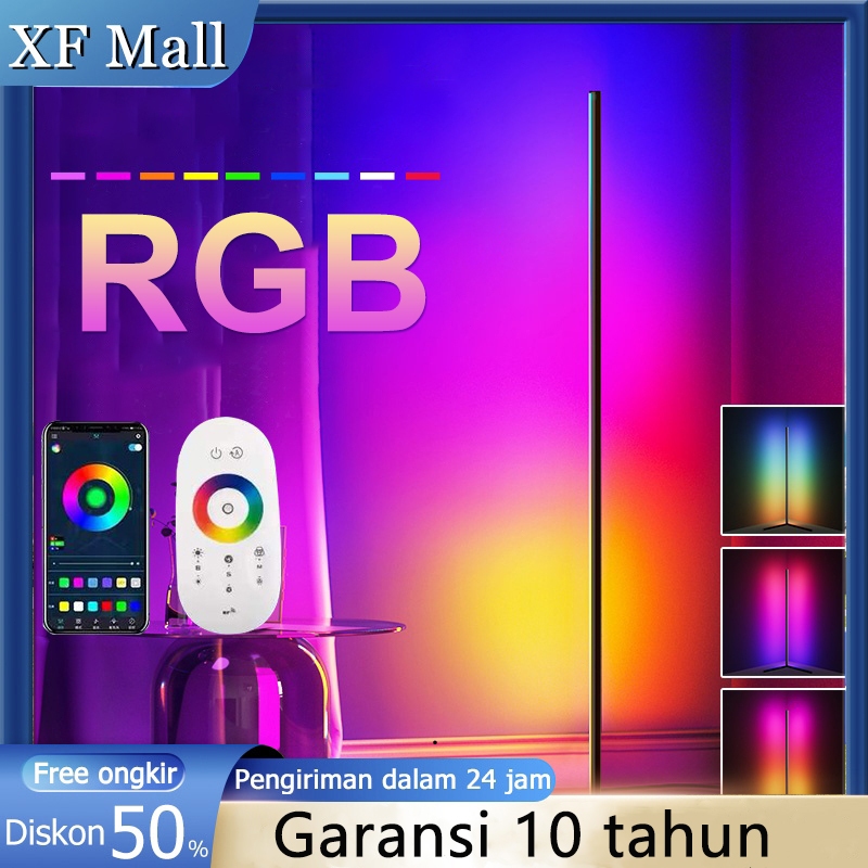 Jual 【Garansi 10 tahun】Lampu RGB Stand Sudut Lantai Minimalis Lampu ...