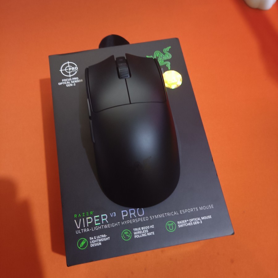 Jual Razer Viper V3 Pro 8K Black alt Lamzu Maya Atlantis pulsar x2v2 ...