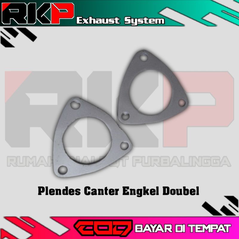 Jual Plendes segitiga knalpot truk canter giga hino fuso | Shopee Indonesia