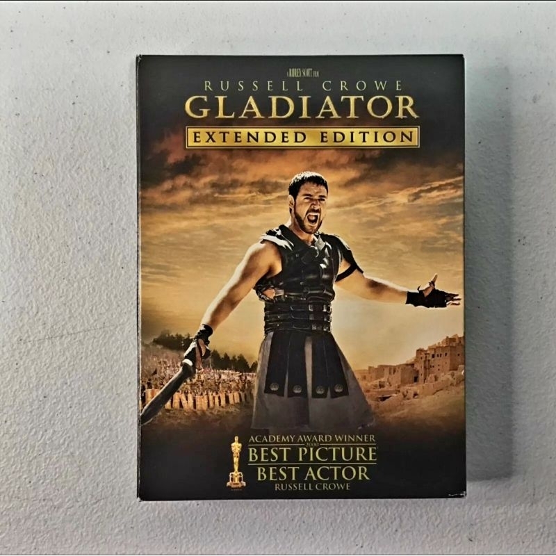 Jual Gladiator Extended Edition 3 disc DVD original | Shopee Indonesia