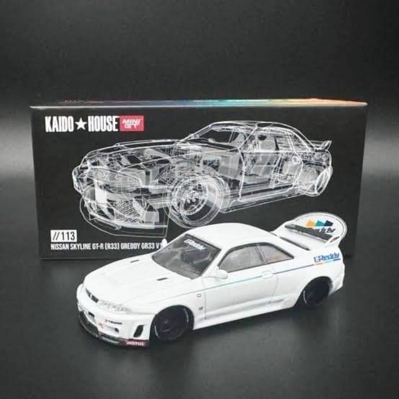 Jual Kaido House Nissan Skyline GT-R (R33) GREDDY GR33 V1 | Shopee ...