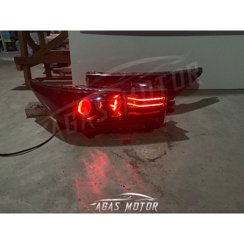 Jual headlamp lampu depan toyota innova reborn 2020 2021 custome black ...