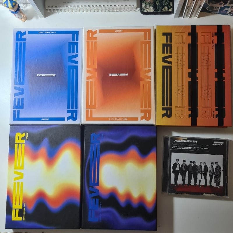 Jual ALBUM ATEEZ ALBUM ONLY ZERO FEVER PART 1 PART 2 PART 3 | Shopee ...