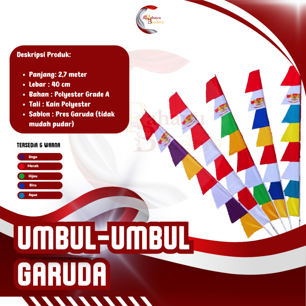Jual Bendera Umbul - Umbul Garuda | Shopee Indonesia