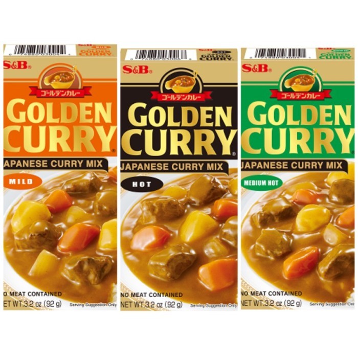 Jual S&B Japanese Golden Curry Kari Jepang Mix 92gr | Shopee Indonesia