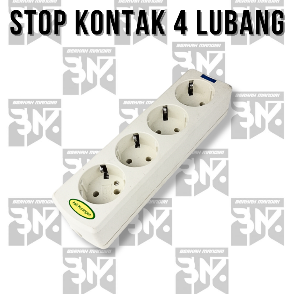 Jual Stop Kontak 4 Lubang / Terminal Kuningan / Colokan Listrik - 4 Lubang | Shopee Indonesia