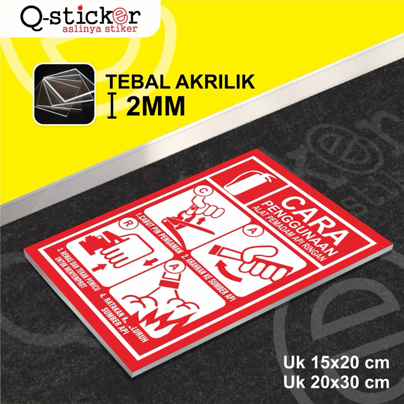 Jual Papan Akrilik | Sign Board Acrylic | Akrilik | CARA PENGGUNAAN ...
