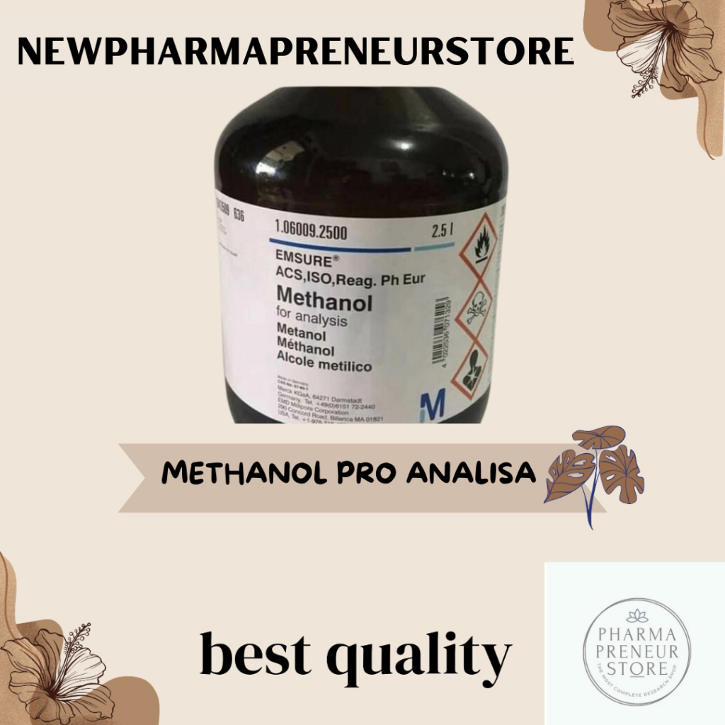 Jual METHANOL PRO ANALISA MERCK 50ML 100 ML BEST QUALITY | Shopee Indonesia