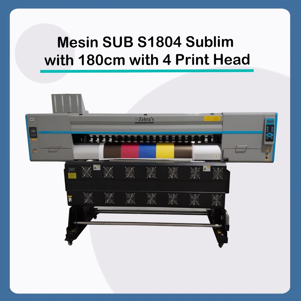 Jual Mesin Sublimation S1804 Sublim Sublimation Printer with 180cm with ...