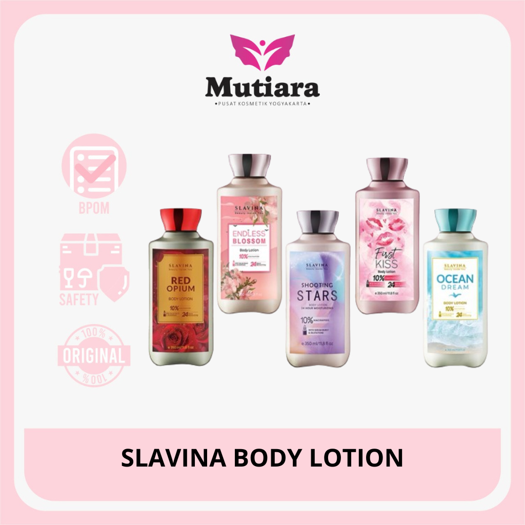 Jual SLAVINA BODY LOTION | Shopee Indonesia