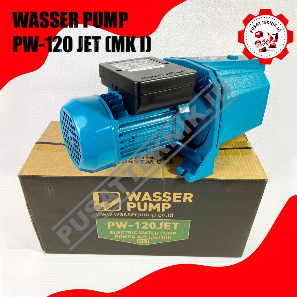 Jual SEMIJET PUMP WASSER PW 120 JET POMPA AIR SEMIJET PUMP MANUAL PW120 ...