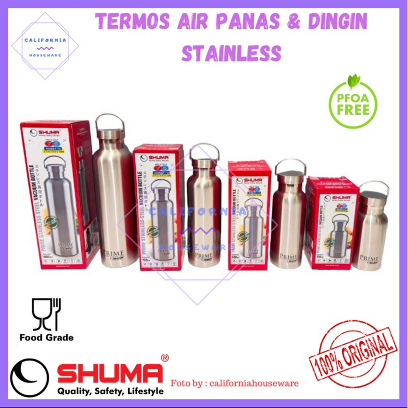 Jual Termos Shuma Prime Stainless Steel / SHUMA Vacuum Bottle Prime ...
