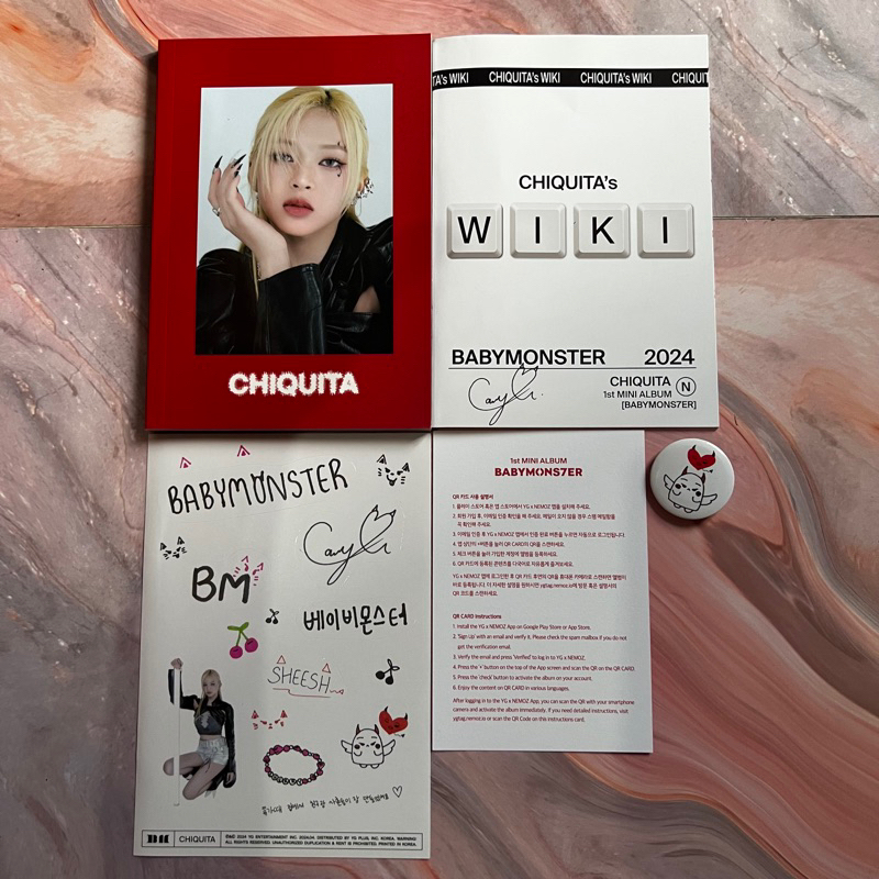 Jual [READY STOCK] OFFICIAL ALBUM BABYMONSTER BABY MONSTER 1ST MINI ...