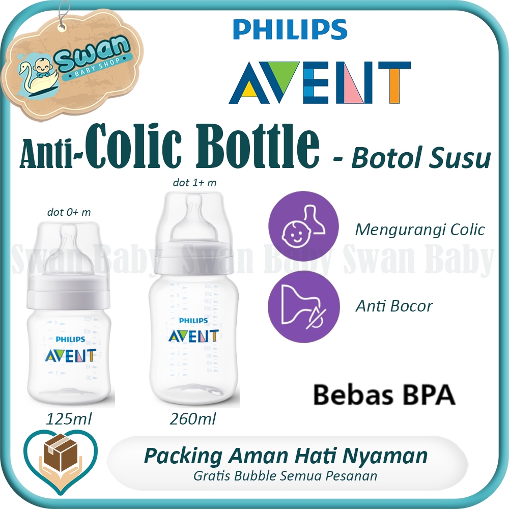 Jual Avent Botol Anti Colic / Botol Susu Avent JunDW | Shopee Indonesia