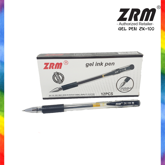 Jual ZRM ZK-100 Gel Pen / Pulpen / Pen 0.5mm 1pcs | Shopee Indonesia