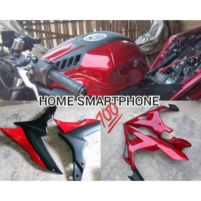 Jual Paket Cover Tangki Undercowl Dan Cover Rangka Deltabox Yamaha R25 ...