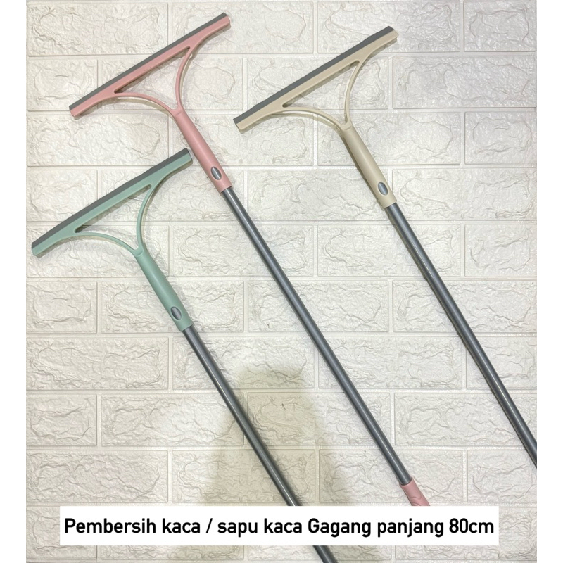 Jual Alat pembersih kaca wiper kaca gagang panjang 80cm | Shopee Indonesia