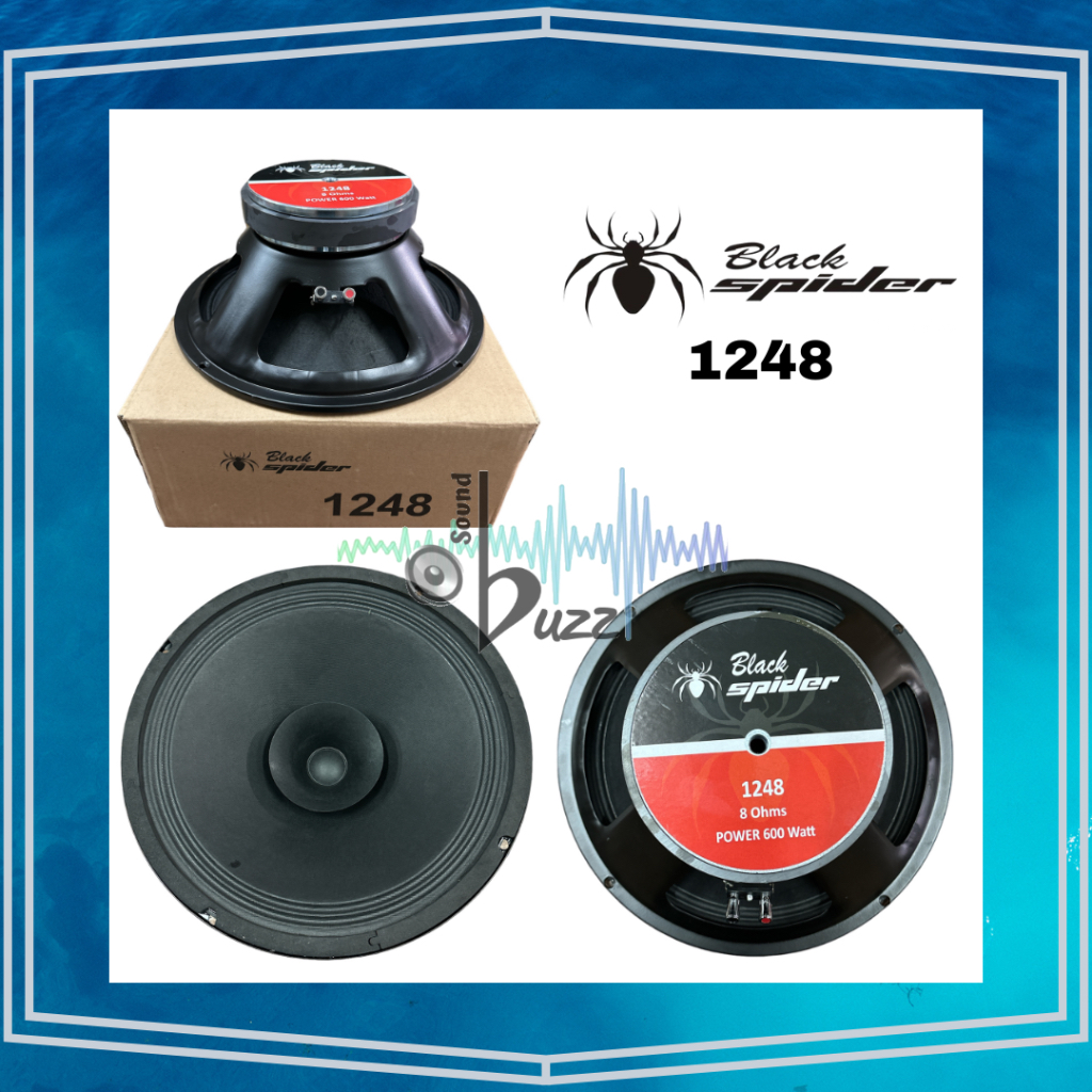 Jual Speaker Black Spider 12 inch BS 1248 Blackspider 1248 | Shopee ...