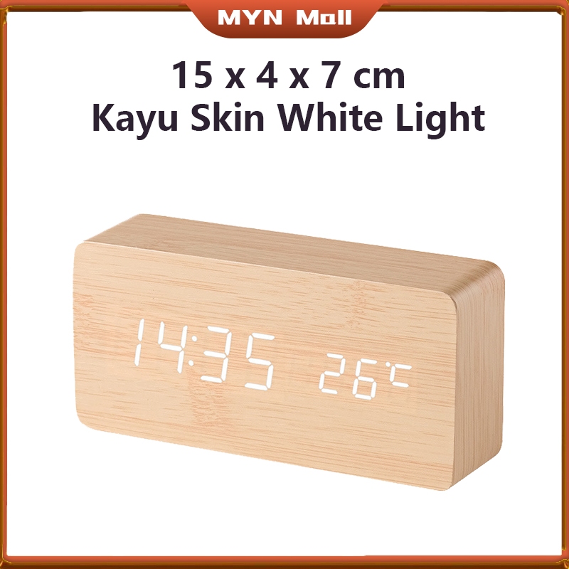 Jual MYN Mall Jam Kayu / Jam Meja Kayu Digital Led / Digital Jam Led ... Jual MYN Mall Jam Kayu / Jam Meja Kayu Digital Led / Digital Jam Led ...
