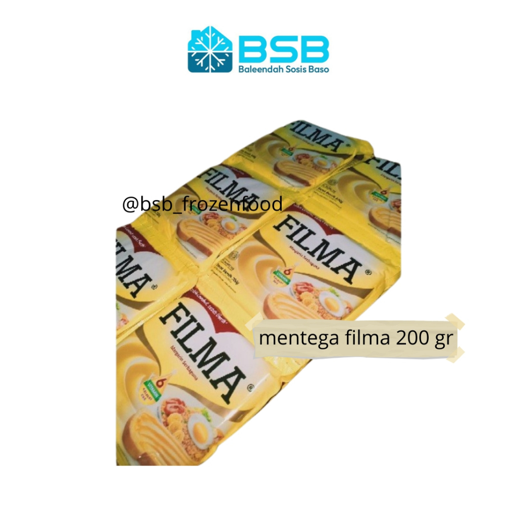 Jual Filma Margarin Mentega Filma Margarine Serbaguna 200gr | Shopee ...