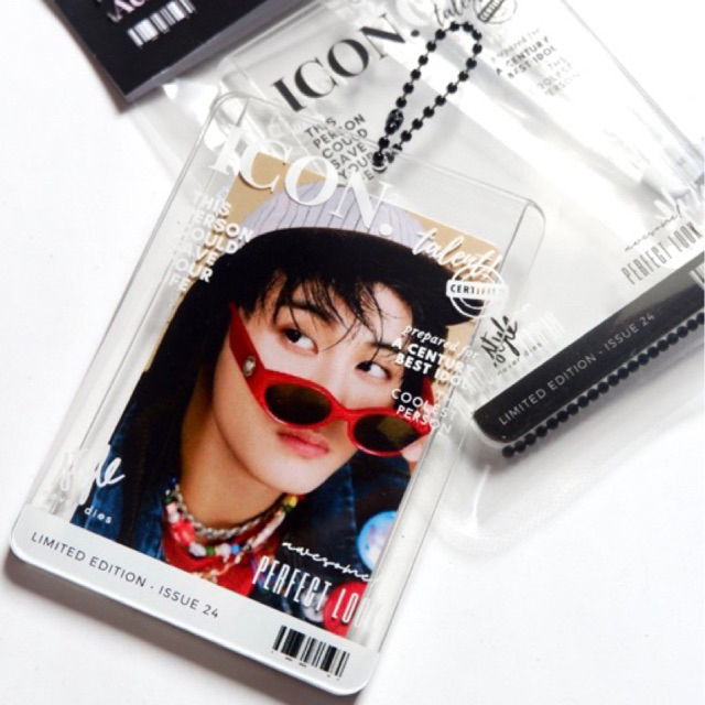 Jual [READY] Acrylic Photocard Holder Cahol Magazine Clear Transparant ...