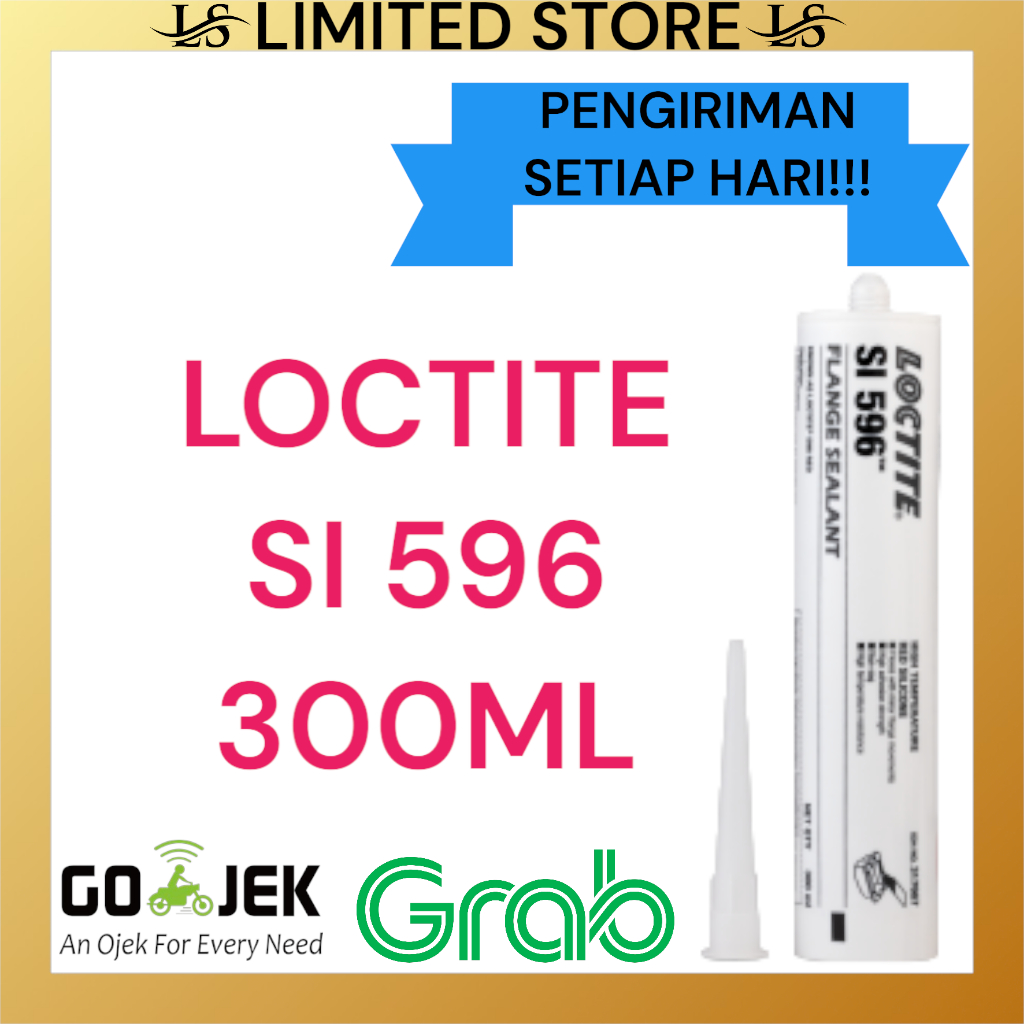 Jual Henkel LOCTITE SI 596 Gasket Sealant Lem Paking/Gasket 300ml - SI ...