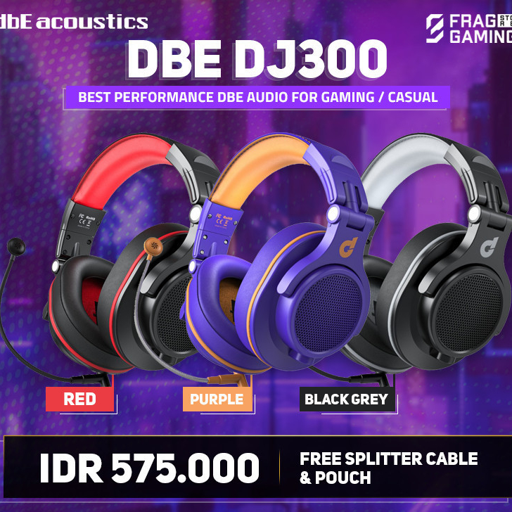 Jual dbE DJ300 HIgh End DJ Headphone - dj-300 | Shopee Indonesia