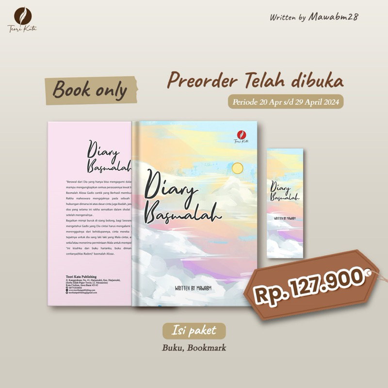 Jual Diary Basmalah by Mawabm28 - Teorikata | Shopee Indonesia