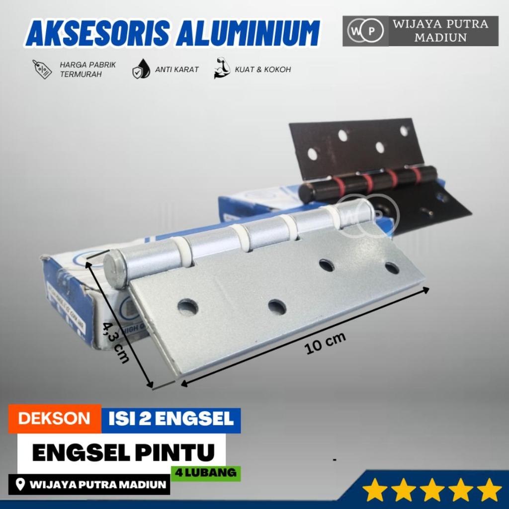 Jual Engsel Pintu 4 Inch / Engsel Dekson /Engsel Kupu Kupu / Engsel ...