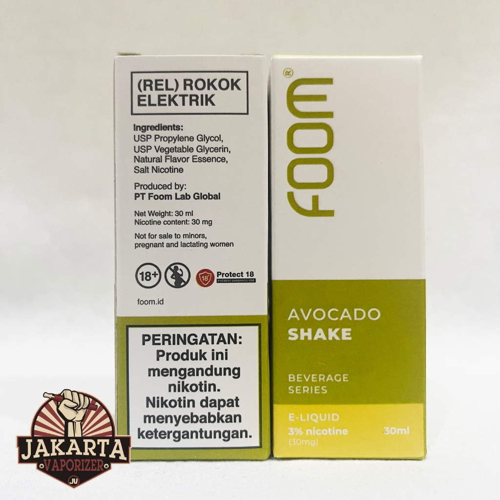 Jual [SALT] MAAD FOOM AVOCADO SHAKE SALTNIC 30ML 30MG BY FOOM | Shopee ...