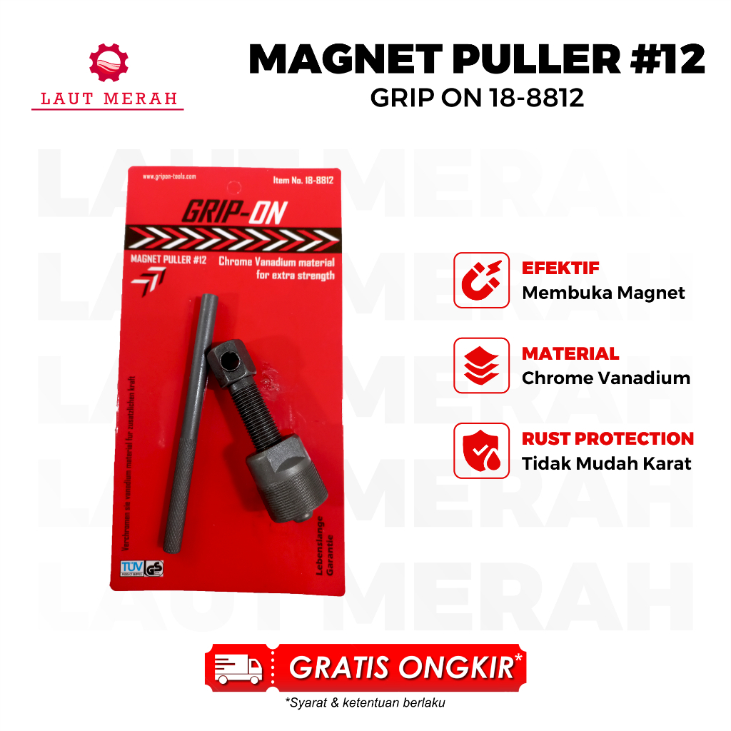 Jual Grip-On Treker Magnet No 12 Vespa - Magnet Puller #12 - Tracker ...