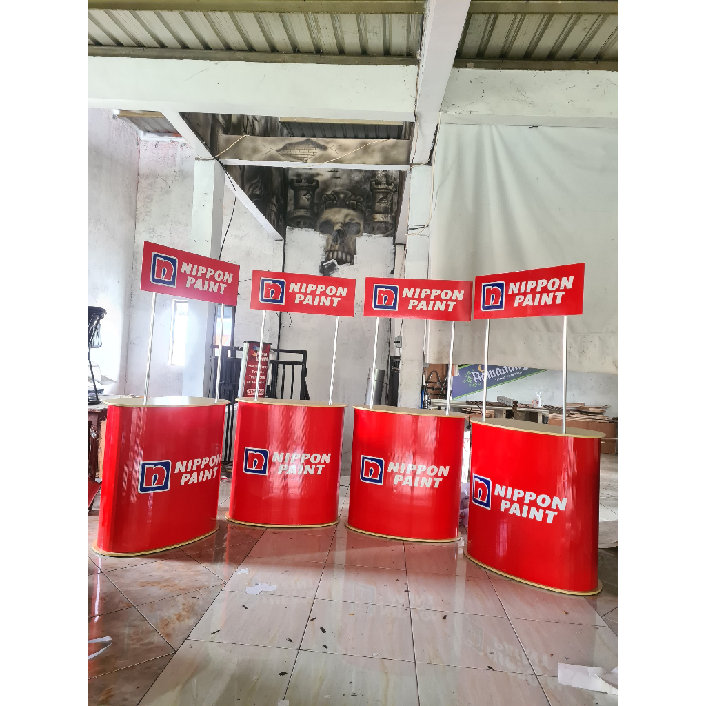 Jual Meja pameran Nippon Paint / polycounter NIPPON PAINT / POLY ...