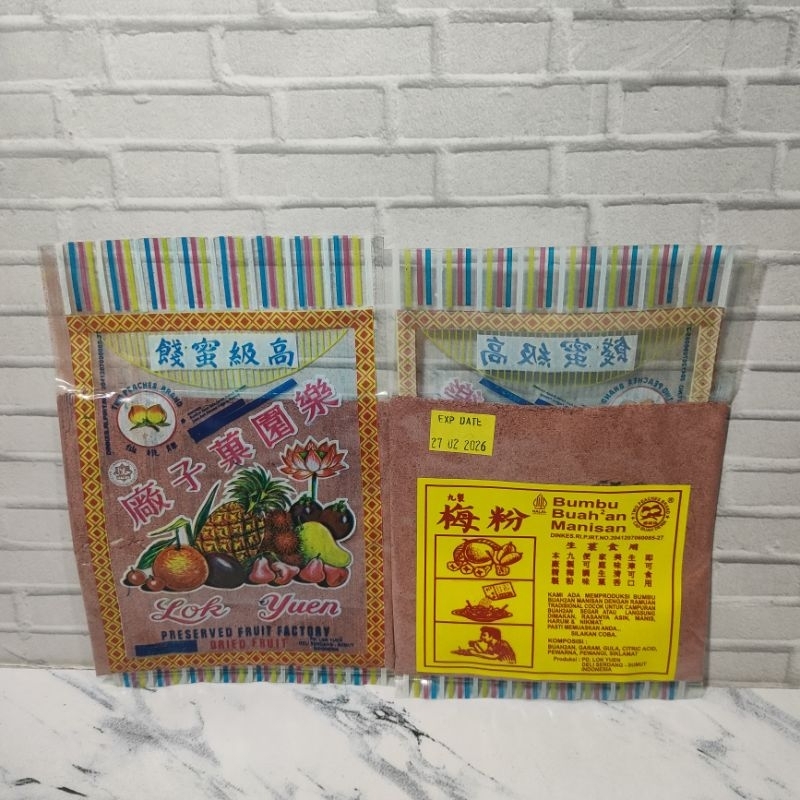 Jual semboi lok yuen bumbu buah buahan manisan 1 pcs | Shopee Indonesia