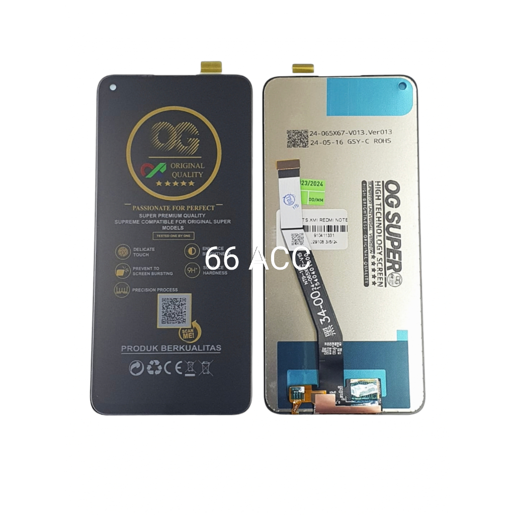 Jual Lcd Xiaomi Redmi Note 9 / Redmi 10X 4G Fullset + Touchscreen | Shopee Indonesia