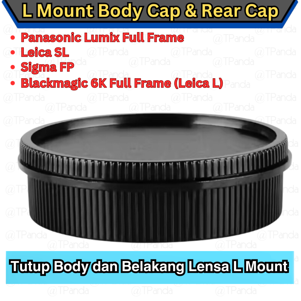 Jual L MOUNT BODY CAP & REAR CAP Tutup Body Camera dan Tutup Belakang ...