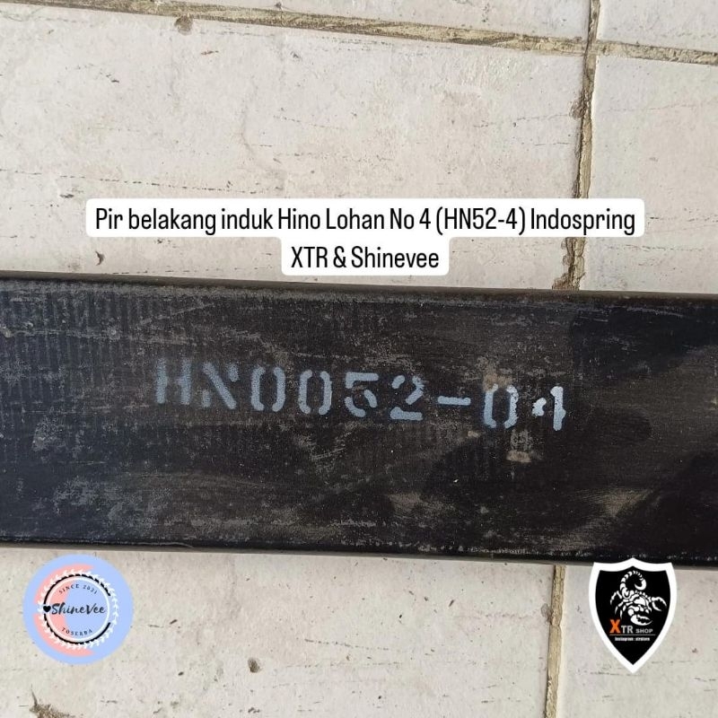 Jual Per Belakang Induk Hino Lohan No 4 / Per Daun HN52 No 4 FG1J ...