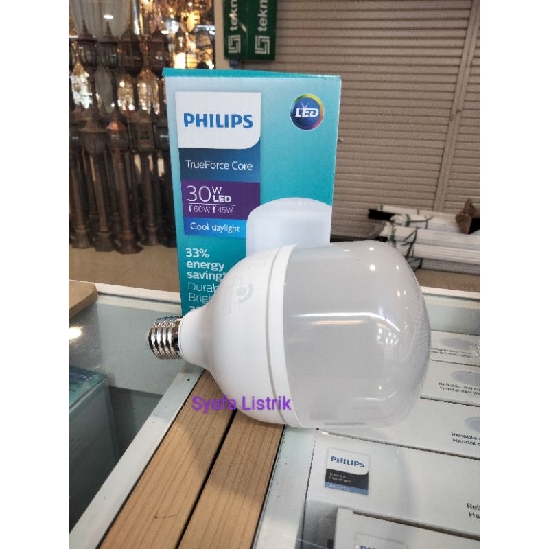 Jual Lampu LED TFORCE 30Watt E27 CoolDaylight Putih Philips | Shopee ...