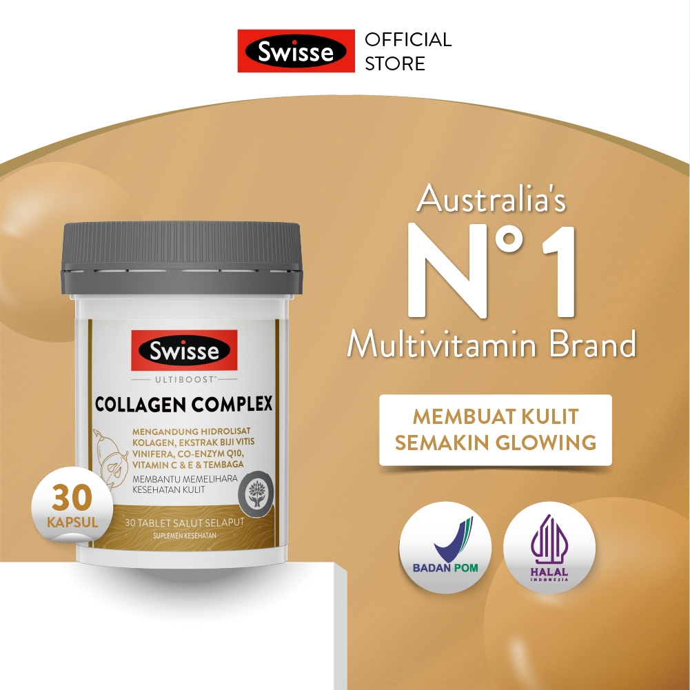 Jual Swisse Ultiboost Collagen Complex - Suplemen Kolagen Vitamin C dan ...
