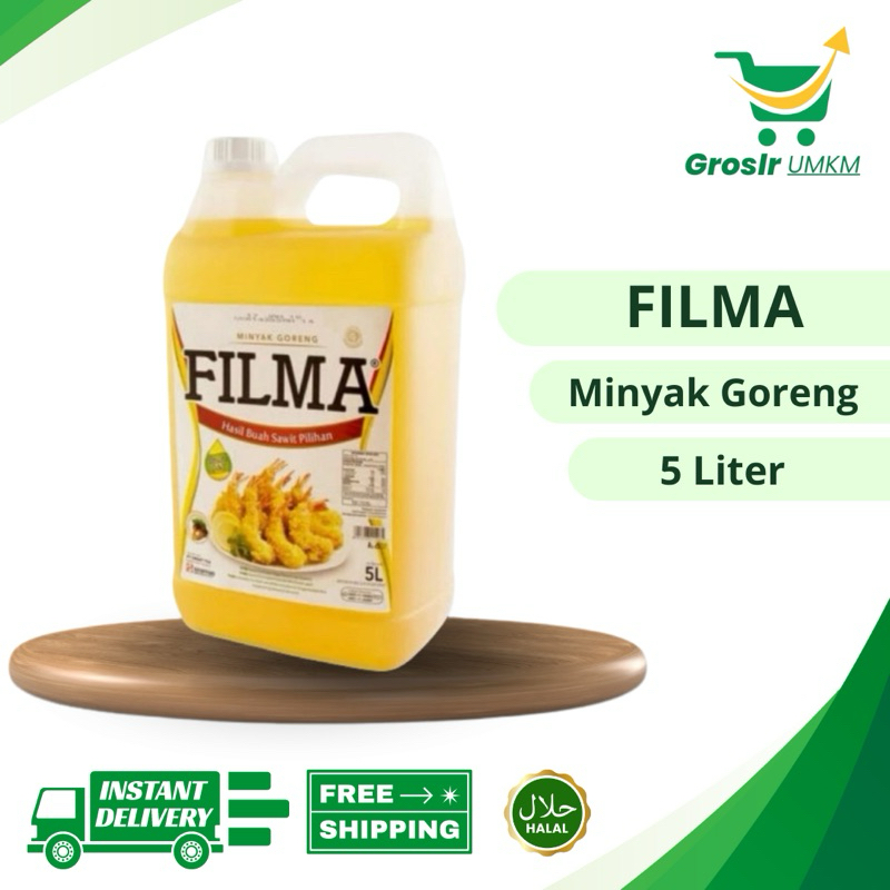 Jual Grosir UMKM - FILMA COOKING OIL JERIGEN 5L / MINYAK GORENG MURAH ...