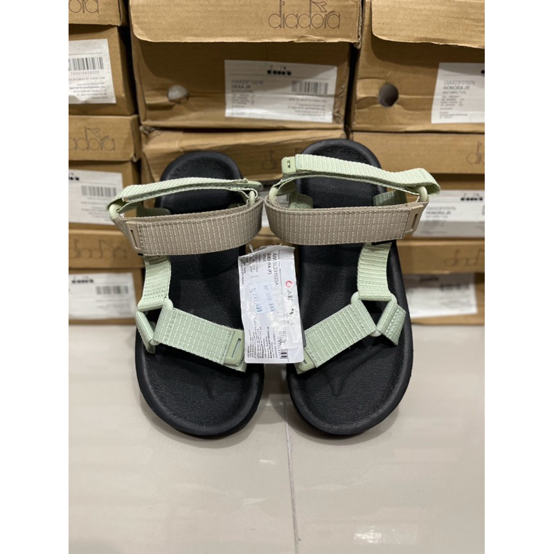 Jual SANDAL GUNUNG AIRWALK SIERRA GREEN AIWSL231023A SENDAL SLOP GUNUNG ...