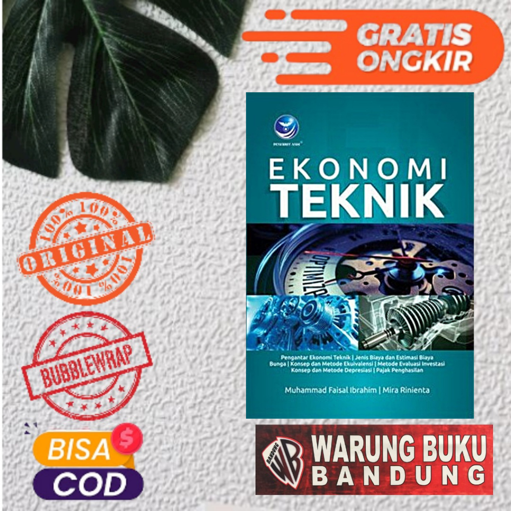 Jual Buku Ekonomi Teknik - Muhammad Faisal Ibrahim | Shopee Indonesia