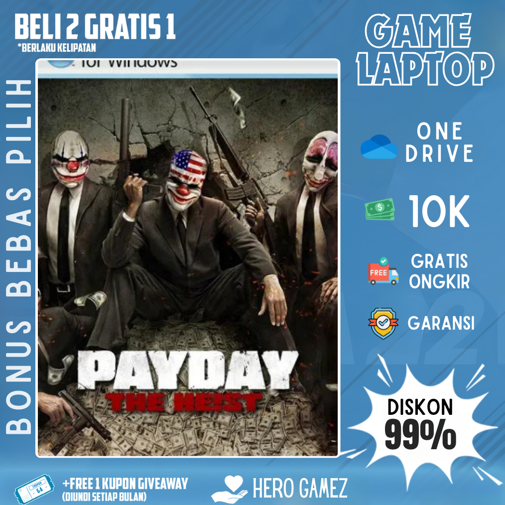 Jual PAYDAY - LINK DOWNLOAD - GAME PC - GAME LAPTOP - GAME OFFLINE ...