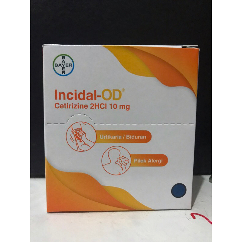 Jual Incidal-OD 1 Box Isi 4 Strip (32 Kapsul) | Shopee Indonesia