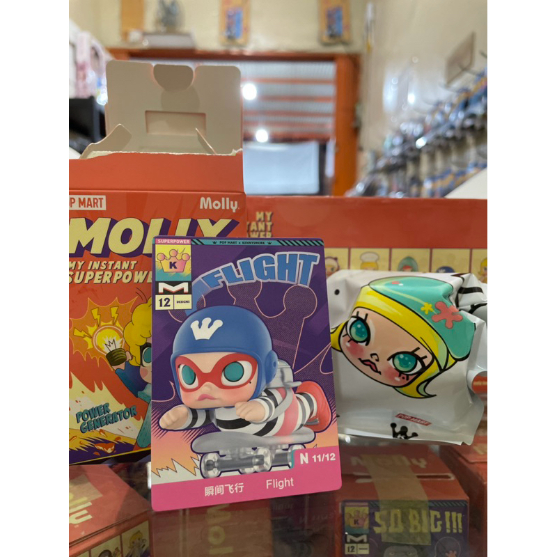 Jual Popmart Molly my Instant Super Power Flight | Shopee Indonesia