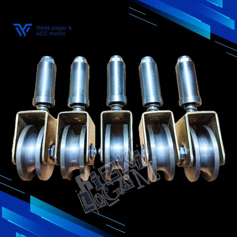 Jual RODA PAGAR SLIDING/PAGAR TIKUNG 8CM REL DALAM ( ANTI ANJLOK ...