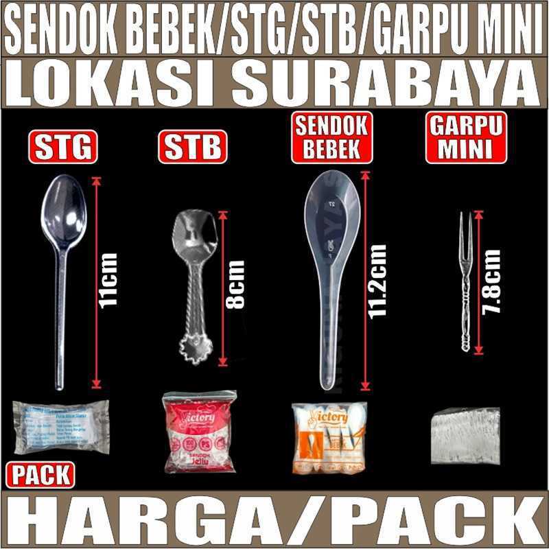 Jual Sendok Teh Puding STG / Sendok Jelly Eskrim STB / Garpu mini ...