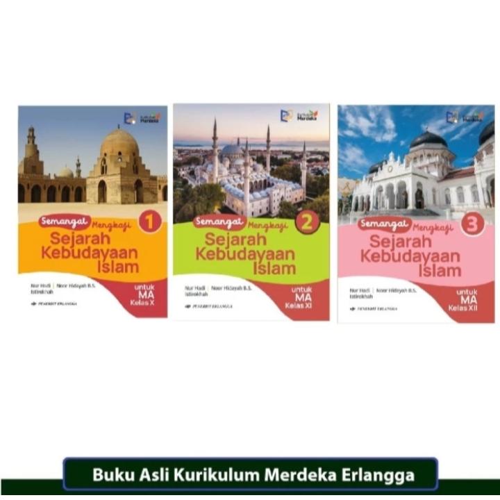 Jual ORI harga satuan buku teks semangat mengkaji sejarah kebudayaan Islam kurikulum merdeka ...