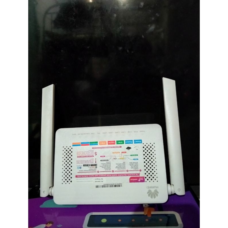 Jual Huawei HG8145V5 port biru / ijo plus adaptor | Shopee Indonesia