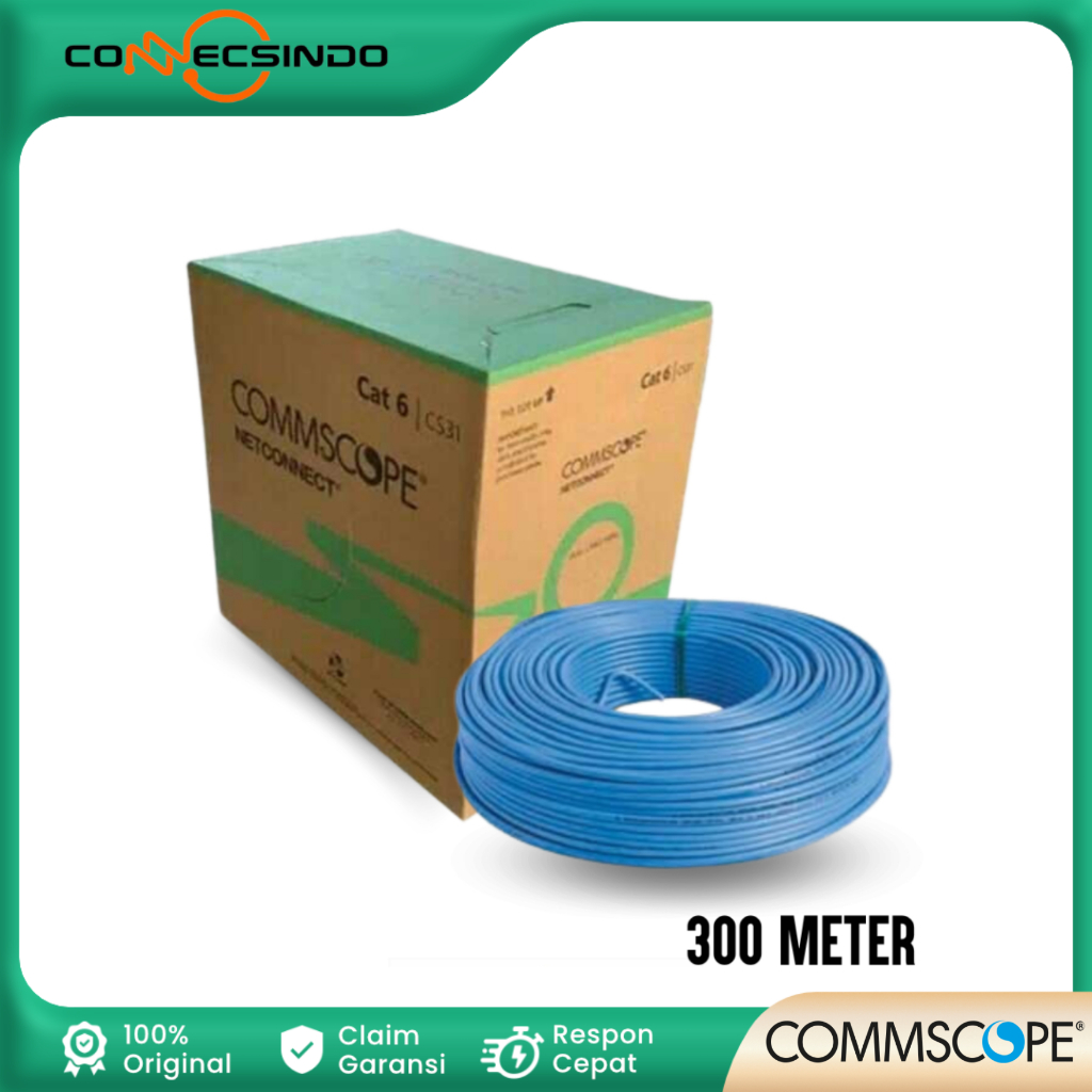 Jual Kabel LAN UTP CAT6 Commscope 300M | Shopee Indonesia